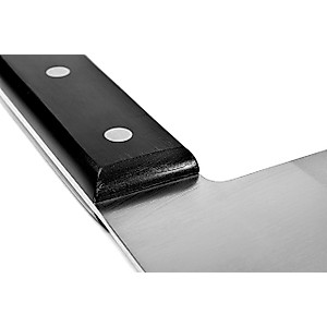 Seki Japan MASAMUNE, Japanese Meat Vegetable Cleaver, Stainless Steel Professional Butcher Knife, POM Handle, 7.1 inch (180mm)