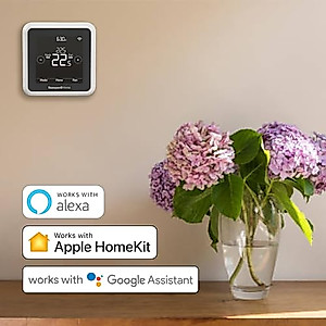 Honeywell Home RTH8800WF2022, T5 WiFi Smart Thermostat, 7 Day-Programmable Touchscreen, Alexa Ready, Geofencing Technology, Energy Star, C-Wire Required
