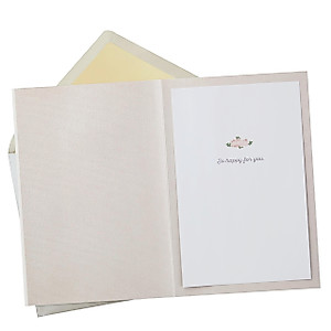 Hallmark Signature Wedding, Bridal Shower, or Engagement Card (Here Comes the Bride)