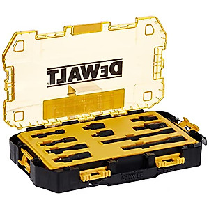 DEWALT Socket Set, Metric, 10-Piece, 3/8" and 1/2" Drive, with Impact Extensions (DWMT74741)