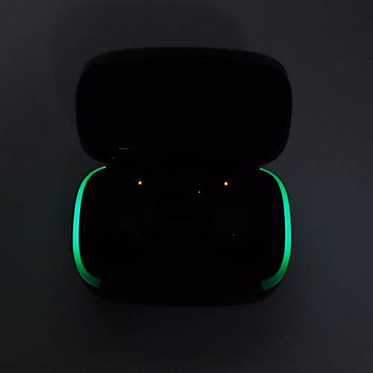 ASHATA Wireless Earbuds, Bluetooth Headphones with Microphone, IPX7 Waterproof HiFi Deep Bass High Fidelity Stereo Earphones with Lightning Charging Case for Sports Work