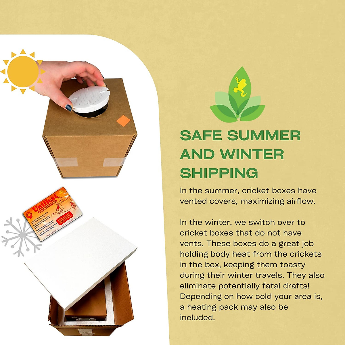 Josh's Frogs 1/2" Banded Crickets (1000 Count)