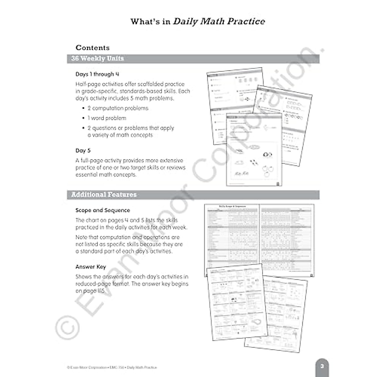 Evan-Moor Daily Math Practice, Grade 1