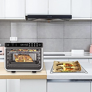 Air Fryer Oven Basket, Original Replacement Baking Trays for NINJA DT201 DT251 Foodi Digital Air Fryer Oven, Mesh Basket, Ideal Accessories for Air Frying and Dehydrating