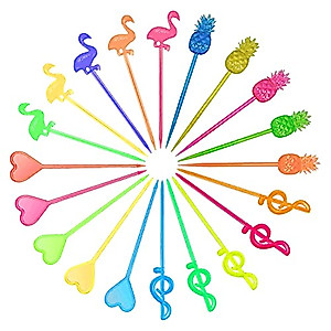 JYPLKCMT 80 Pcs Animal Food Picks for Kids, Fun Bento Food Picks, Cute Bento Picks for Kids Toddler, Reusable Cartoon Animal Fruit Kids Food Picks for Bento Box Toothpicks, Lunch Picks for Kids Bento