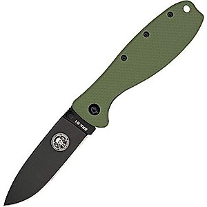 ESEE BRK Designed Zancudo Framelock Grn/Blk D2 BRKR2ODB
