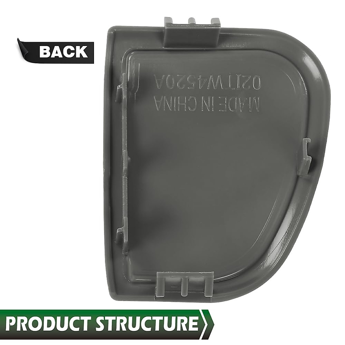 GRAND ORANGE Switch Cover Cluster Bezel Dash Trim Compatible with 1998-2004 Chevy S10 Blazer 4x4 4wd Gray