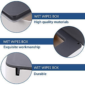 1pc Storage Box Plastic Tissue Case Dispenser Holder with Lid Dispenser Holder