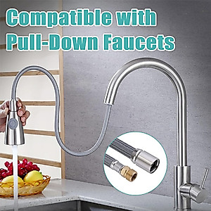 Kitchen Faucet Replacement Hose for American Standard M922367-007220A, Faucet-Supply-Lines, Kitchen Sink Hose Replacement - 59” Hose for Sink Faucet (Faucet Hose)