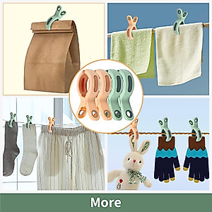 UGWKivd 6pcs Beach Towel Clips for Chair, Windproof Clamps for Ultimate Beach Comfort.Not only for The Seaside, but Also for Cruise,Kitchens and Other Scenes