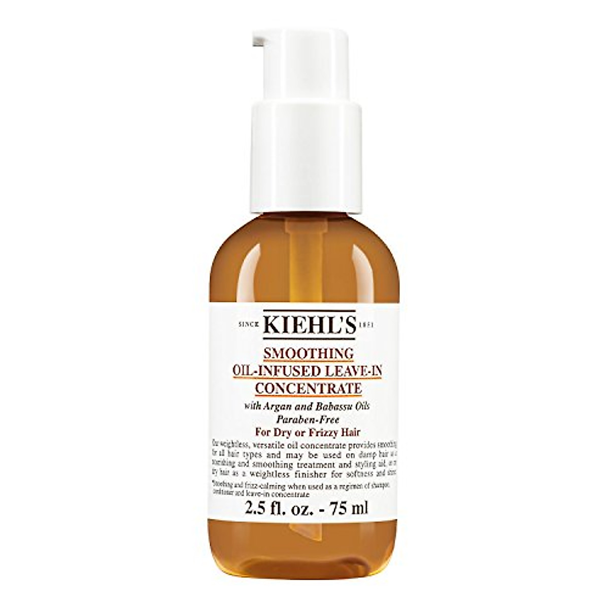 Kiehl's Smoothing Oil-Infused Leave-in Concentrate 2.5 Ounce