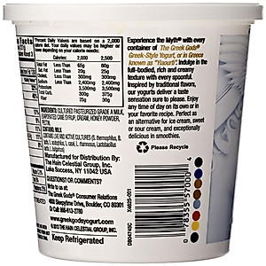 The Greek Gods Greek Yogurt, Honey, 24 oz