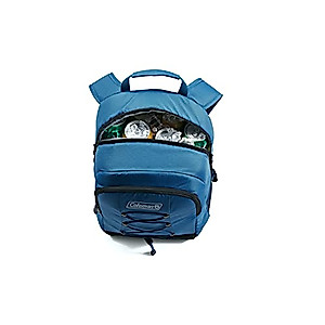 Coleman Chiller Series Insulated Portable Soft Cooler Backpack, Leak-Proof 28 Can Capacity Backpack Cooler with Adjustable Straps and Ice Retention
