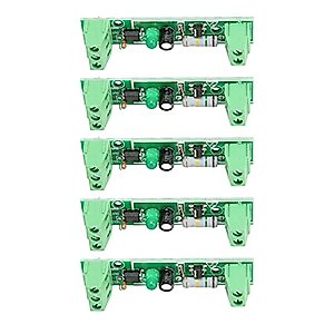 Gaeirt 1 Channel Detection Board, 5PCS Less Interference Output TTL Level Optocoupler Isolation Module for 220VAC Voltage Detection