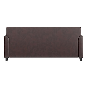 Flash Furniture HERCULES Diplomat Series Brown LeatherSoft Sofa