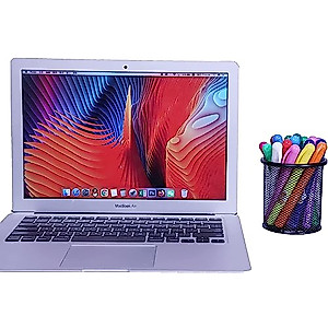 SNOW COOLER Pen Holder Mesh Pencil Holder Metal Pen Holder Pencil Holder for Desk Office Pen Organizer Black, 4 Pack