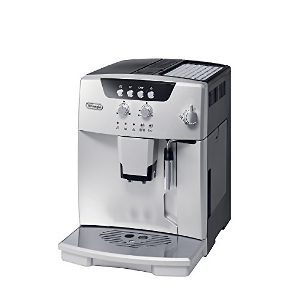De'Longhi ESAM04110S Magnifica Fully Automatic Espresso Machine with Manual Cappuccino System Silver