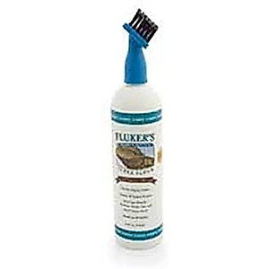 DBDPet Fluker's Super Scrub Brush with Organic Reptile Habitat Cleaner - Includes Attached Pro-Tip Guide
