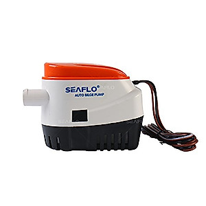 SEAFLO Automatic Submersible Boat Bilge Water Pump 12v Auto with Float Switch-New 750gph 4 Year Warranty!