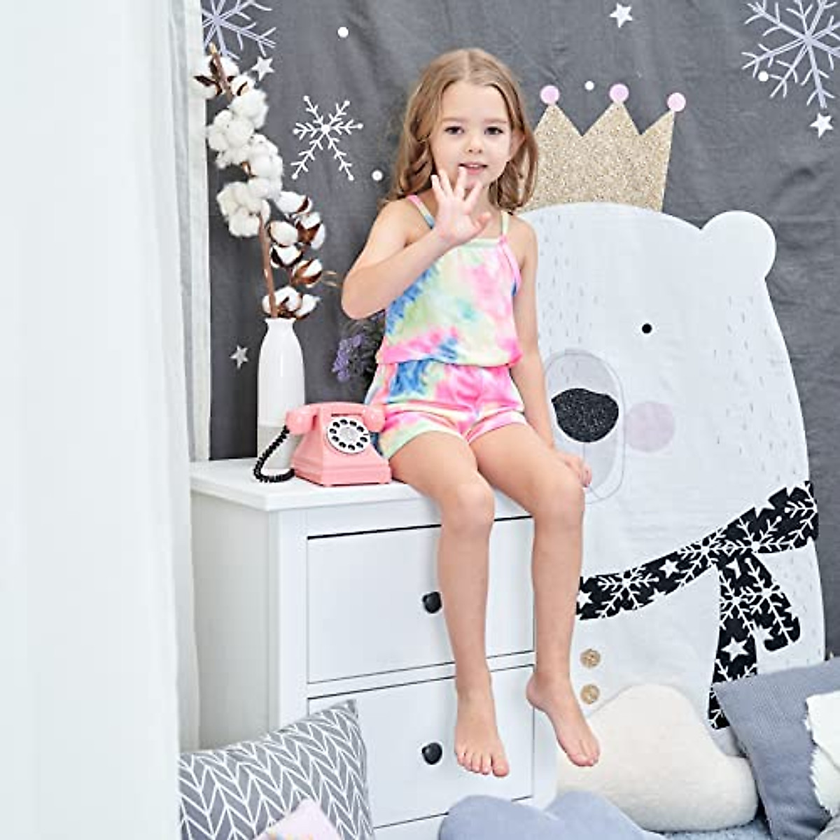 Toddler Baby Girls Clothes Strap Sleeveless One Piece Halter Romper Casual Summer Jumpsuit