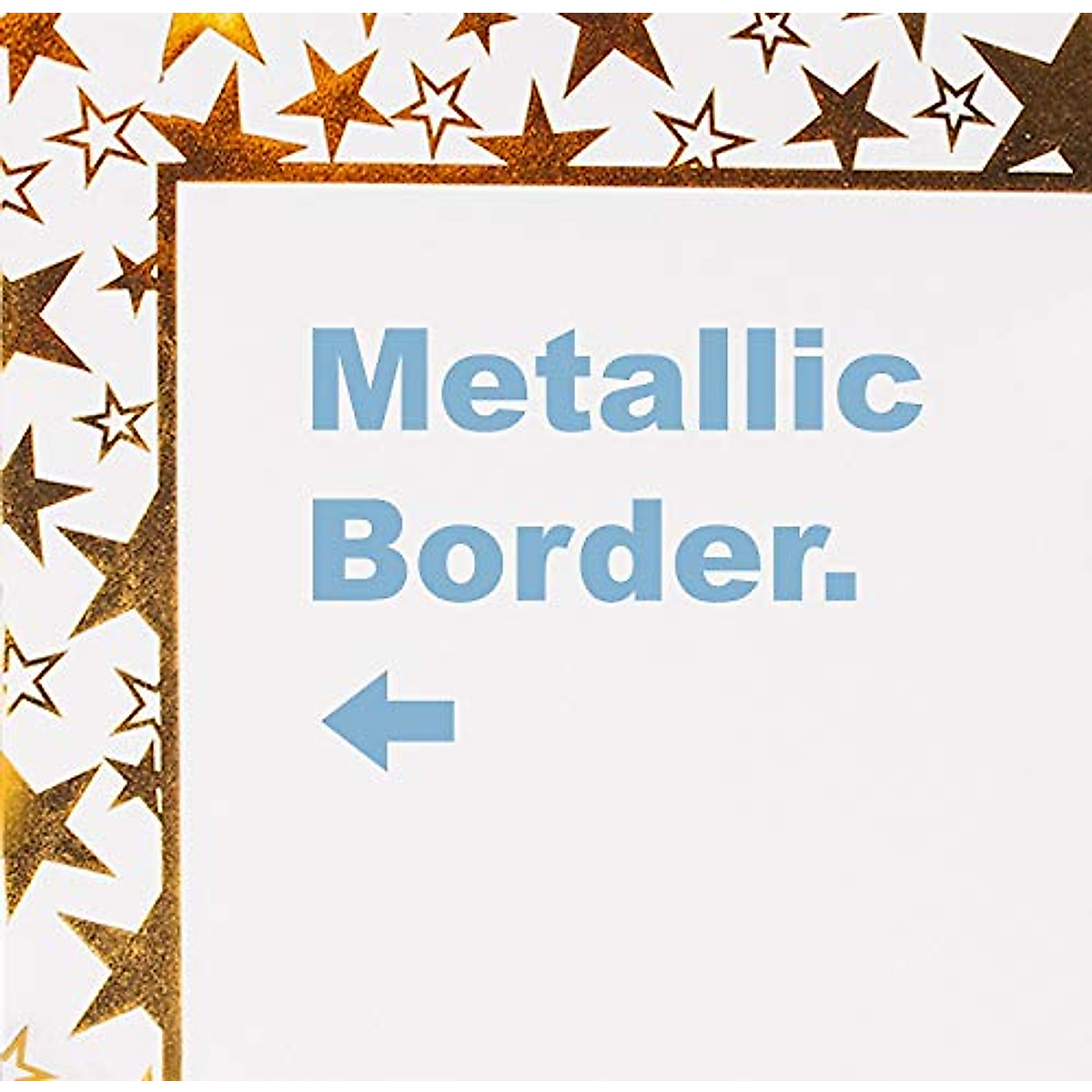 Great Papers! Twinkle Gold Foil Certificate, 8.5" x 11", 50 Count (2014025)