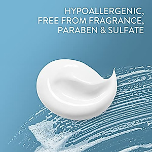 Body Wash by CETAPHIL, NEW Smoothing Relief Exfoliating Body Wash, Mildy Exfoliates to Smooth Rough, Textured Skin, 24 Hour Dryness Relief, For Sensitive Skin, 20 oz