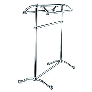 Kingston Brass CC2291 Vintage Freestanding Towel Rack, 29-1/2-Inch Height, 28-Inch Width, Polished Chrome