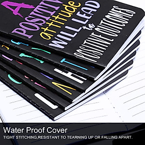 Inspirational gifts Notepads Mini Motivational Journal Notebook Bulk Small Pocket Notepads for School Office Home Travel Gift Supplies, 10 Styles(Bright Style,20 Pieces)