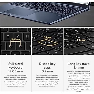 ASUS Vivobook Laptop 2023 Newest, 16" FHD Display, AMD Ryzen 7 5800HS Processor(8 cores Beat i7-1195G7), 12GB RAM, 512GB SSD, AMD Radeon Graphics, Backlit Keyboard, Wi-Fi 6, Bluetooth, Windows 11 Home