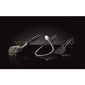 Napoleon Gas Grill Cleaning Tool Set BBQ Grill Maintenance Accessory, Four Piece Set, Includes Angled Cooking Grid Cleaning Brush with Stainless Steel Bristles and Grid Scraper