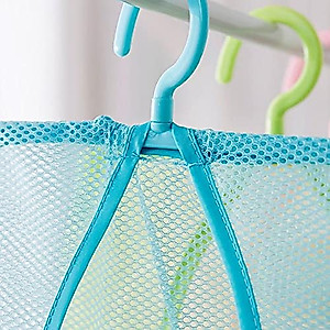 Clothespin Bag Hanging Mesh Storage Bags Bathroom Organizer Multipurpose Sundries Pouch