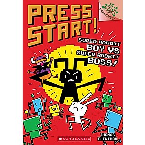 Super Rabbit Boy vs. Super Rabbit Boss!: A Branches Book (Press Start! #4) (4)