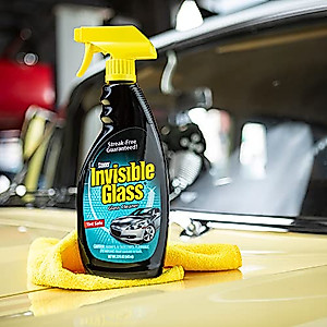 Invisible Glass 99017 Pro Glass Care 5-Piece Kit Includes Glass Stripper to Polish and Restore Automotive Glass, Premium Glass Cleaner, Ceramic Glass Cleaner and Two Microfibers
