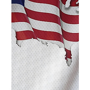 PAGYMO Golf Shirts for Men Crazy Funny Print Hawaiian Mens Polo Shirt Patriotic Flag Shirt, X-Large, Aop-polo-06368