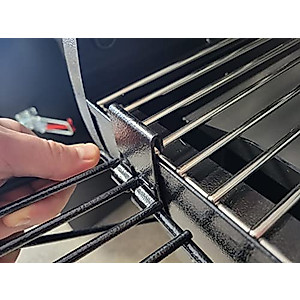 Smoke Daddy Powdercoat Foldable Front Shelf for Pellet Grills - Small (22" x 12")