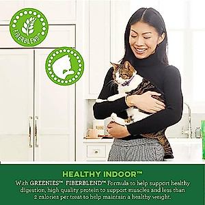 GREENIES Smartbites Hairball Control Tuna - 2.1 Oz, Pack of 4