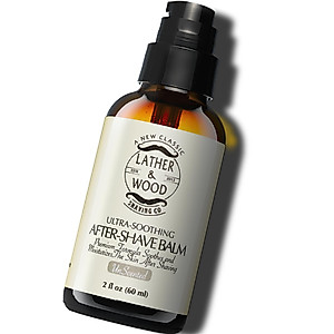 Best After-shave Balm, Unscented, Premium Aftershave Lotion, Soothes and Moisturizes Face after shaving, Does Not Dry The Skin, Eliminates Razor Burn For A Silky Smooth Finish ...