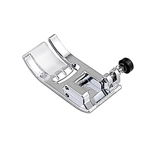 TISEKER Zig Zag Presser Foot (J) SA175,SA176 for All Low Shank Snap-On Singer,Brother,Babylock,Euro-Pro,Janome,Kenmore,White, Juki,Simplicity,Elna Sewing Machine ALT: XC3021051, XC3875052,XC3021031