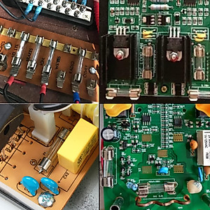 QBGTFAK 250pcs Quick Blow Glass Tube Fuse Assorted Kit 250V 1A, 2A, 3A, 5A, 6A, 7A, 8A, 10A, 15A,20A, 6x30mm, 250V 1A, 5A, 10A, 15A, 20A, 5x20mm (5x20mm and 6x30mm)