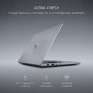 Razer Blade 14 Gaming Laptop: AMD Ryzen 9 6900HX - NVIDIA GeForce RTX 3070 Ti - 14" QHD 165Hz - 16GB DDR5 RAM - 1TB PCIe SSD - Windows 11 - Ultra-Thin - CNC Aluminum - Chroma RGB - Mercury