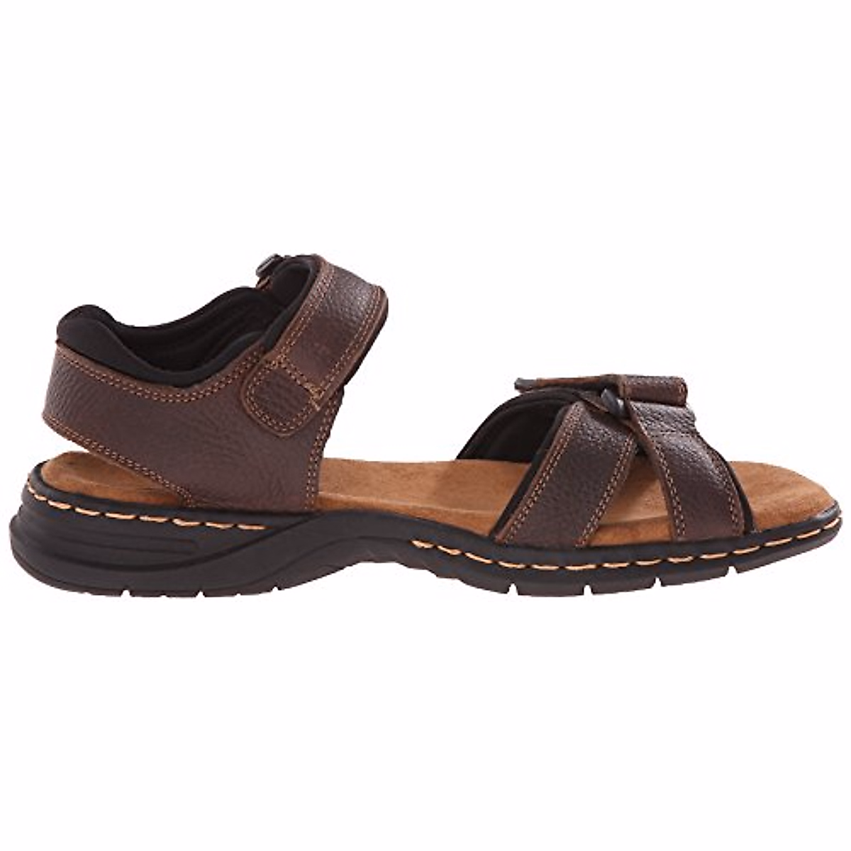 Dr. Scholl's Shoes Men's Gus Sandal,Brown,10 M US