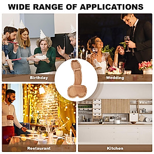 Wooden Unique Funny Aperitif Board,Cheese Board, Charcuterie Boards, Platters for Serving Food, Gifts for Women, House Warming Presents, Charcuterie Accessories, 9.6x4.9in, BPA Free(Left)