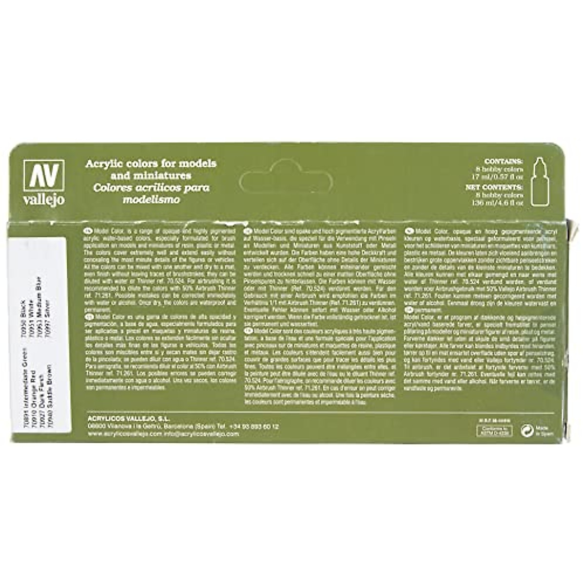 Wargames Basic Paint Set