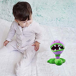 Maikerry 1 PC Plants Plush Toy PVZ Stuffed Figure Doll New for Children, Great Gifts for Kids and Fans