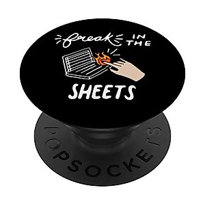 Funny Front Desk Receptionist Freak In The Sheets PopSockets Swappable PopGrip