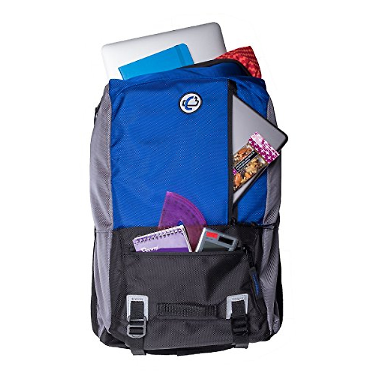 Case-It The Classic Laptop Backpack, Fits 13 Inch and Some 15 Inch Laptops, Blue (BKP-303-BLU)