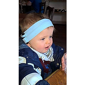 hearinghenry BLACK Standard Cochlear Implant Headband (Age 6mon- 6yrs)