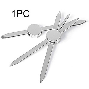 LVOERTUIG Eyebrow Stencil Ruler,Eyebrow Makeup Caliper Ruler,Stainless Steel Eyebrow Makeup Ruler for Microblading Eyebrow Measure Eyebrow Mapping Ruler