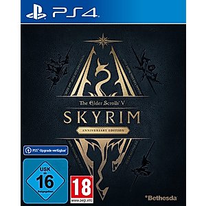 The Elder Scrolls V: Skyrim (Anniversary Edition) - [PlayStation 4] | kostenloses Upgrade auf PlayStation 5