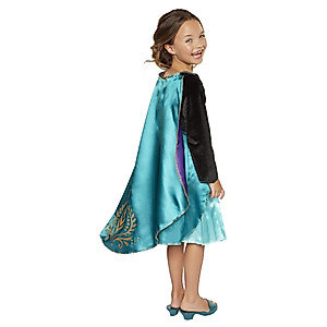 Frozen Disney 2 Queen Anna Dress - Outfit Fits Sizes 4-6X - Costume for Girls Ages 3+